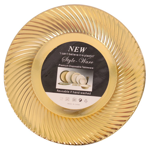 PLASTIC REUSABLE PLATE 6s