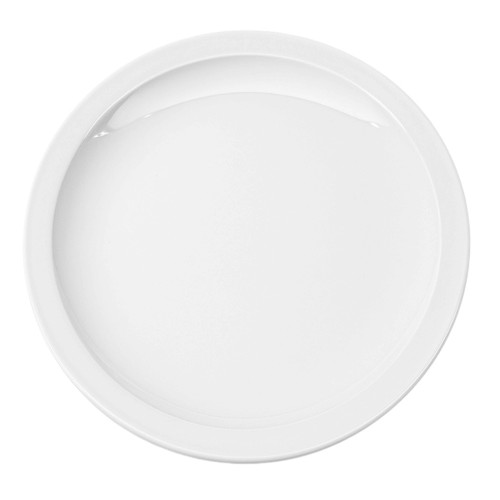 PLATE 10" ROUND WHITE CERAMIC***********