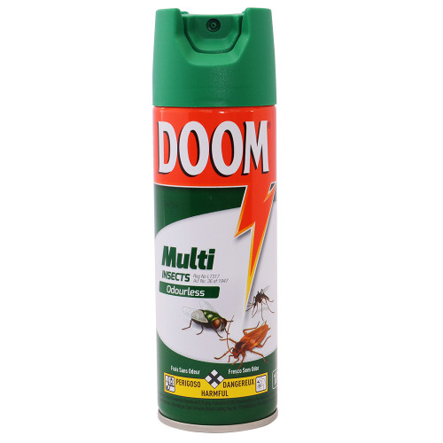 DOOM 180ML ODOURLESS (SILVER)