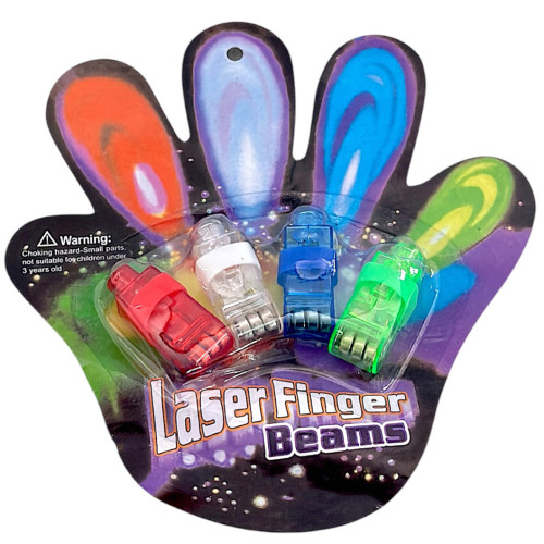 FLASHING LASER FINGER BEAM 4PC