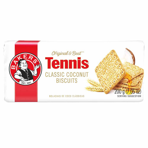 BISC BAKERS TENNIS CLASSIC COCONUT 200g