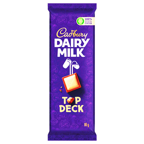 CHOC CAD 80g TOP DECK 1s