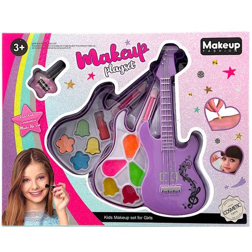 TOY COSMETIC MAKEUP PLAYSET GUITAR