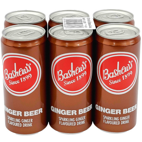 BASHEWS SPARKLING GINGER BEER 6s 300ml