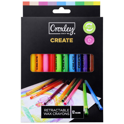 BTS CRAYON TWIST CROXLEY 12s BOXED