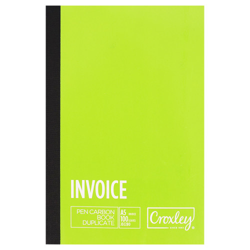 BK CARBON A5 INVOICE DUPLICATE CROXLEY