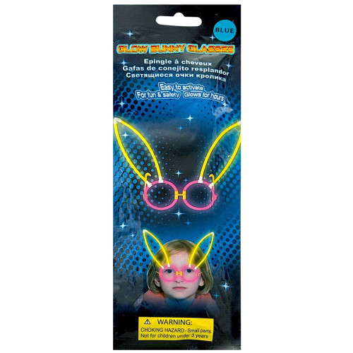 TOY GLOW BUNNY GLASSES