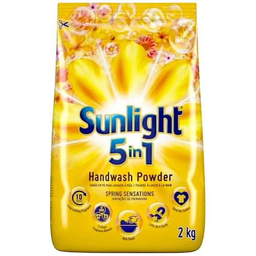 WASHING POWDER SUNLIGHT 2kg 5IN1 HANDWAS
