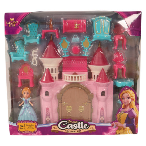 TOY CASTLE SET & FURNITURE SET 29073A