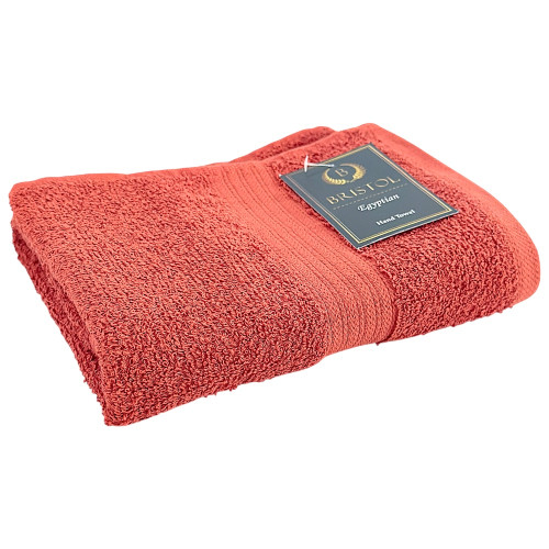 TOWEL EGY HAND RUST 50X90CM BRISTOL