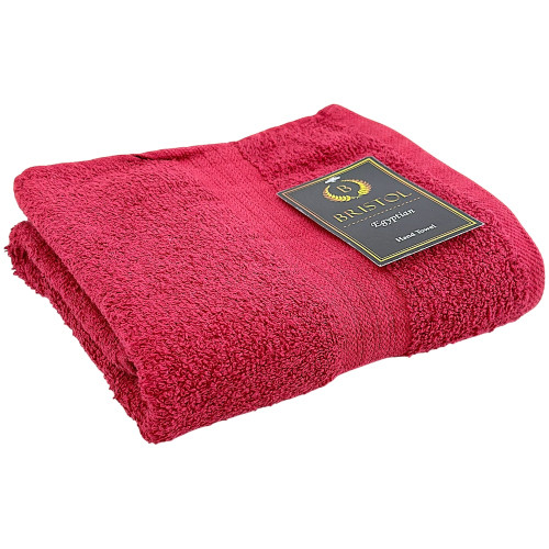 TOWEL EGY HAND BURGUNDY 50X90CM BRISTOL