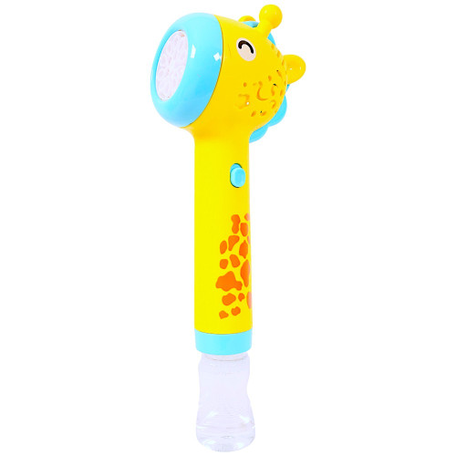 TOY BUBBLE GUN GIRAFFE 2TONE