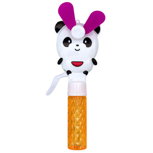 TOY BUBBLE FAN STICK TEDDY FACES 1s