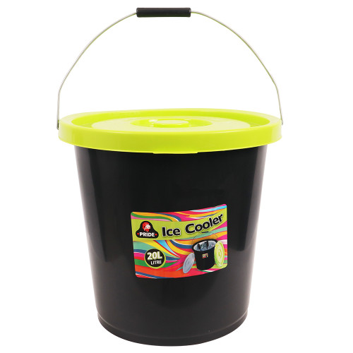 PL BUCKET 20LT W/LID ICE COOLER PRIDE
