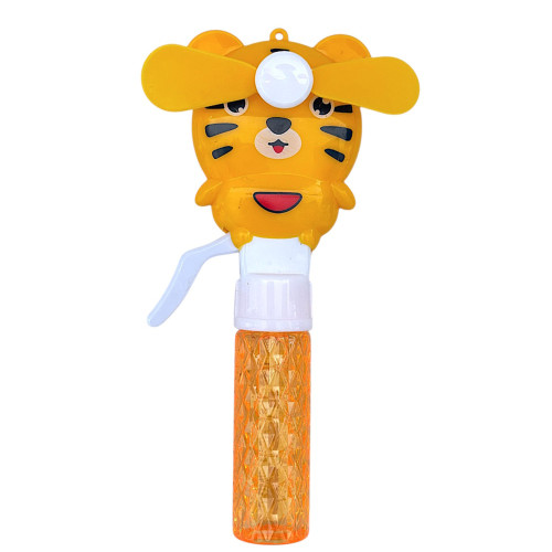 TOY BUBBLE FAN STICK TEDDY FACES 1s
